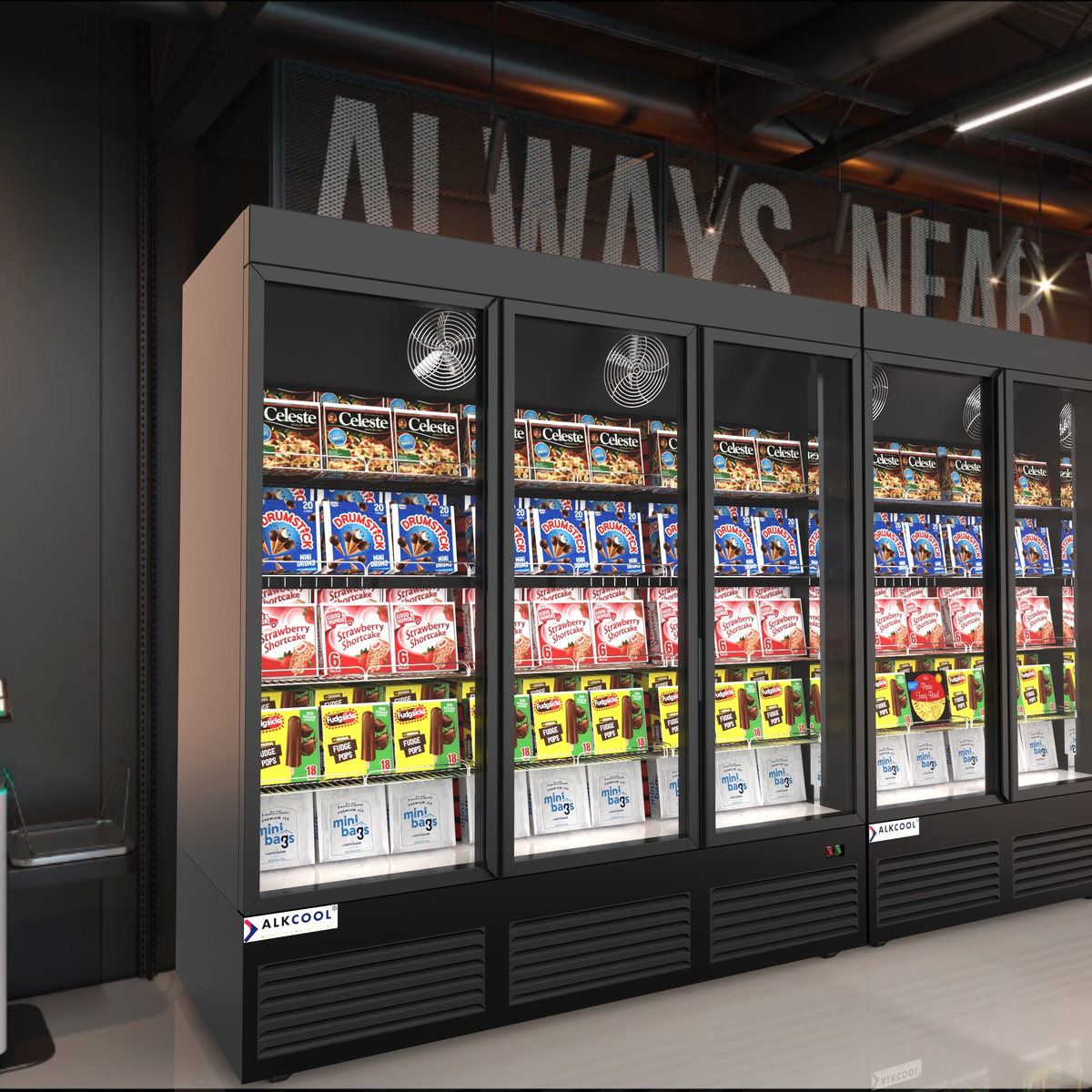 Merchandiser Display Freezer – NAFCOOL