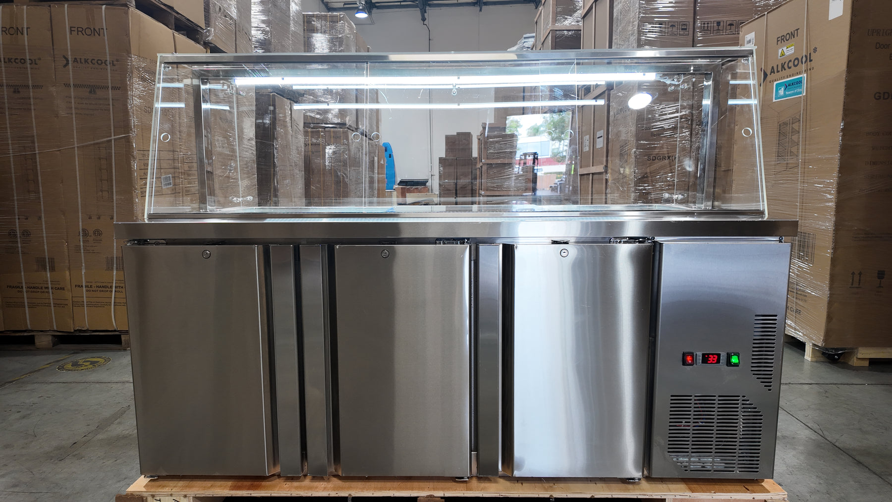 Stainless Steel Foodservice Refrigerator – NAFCOOL